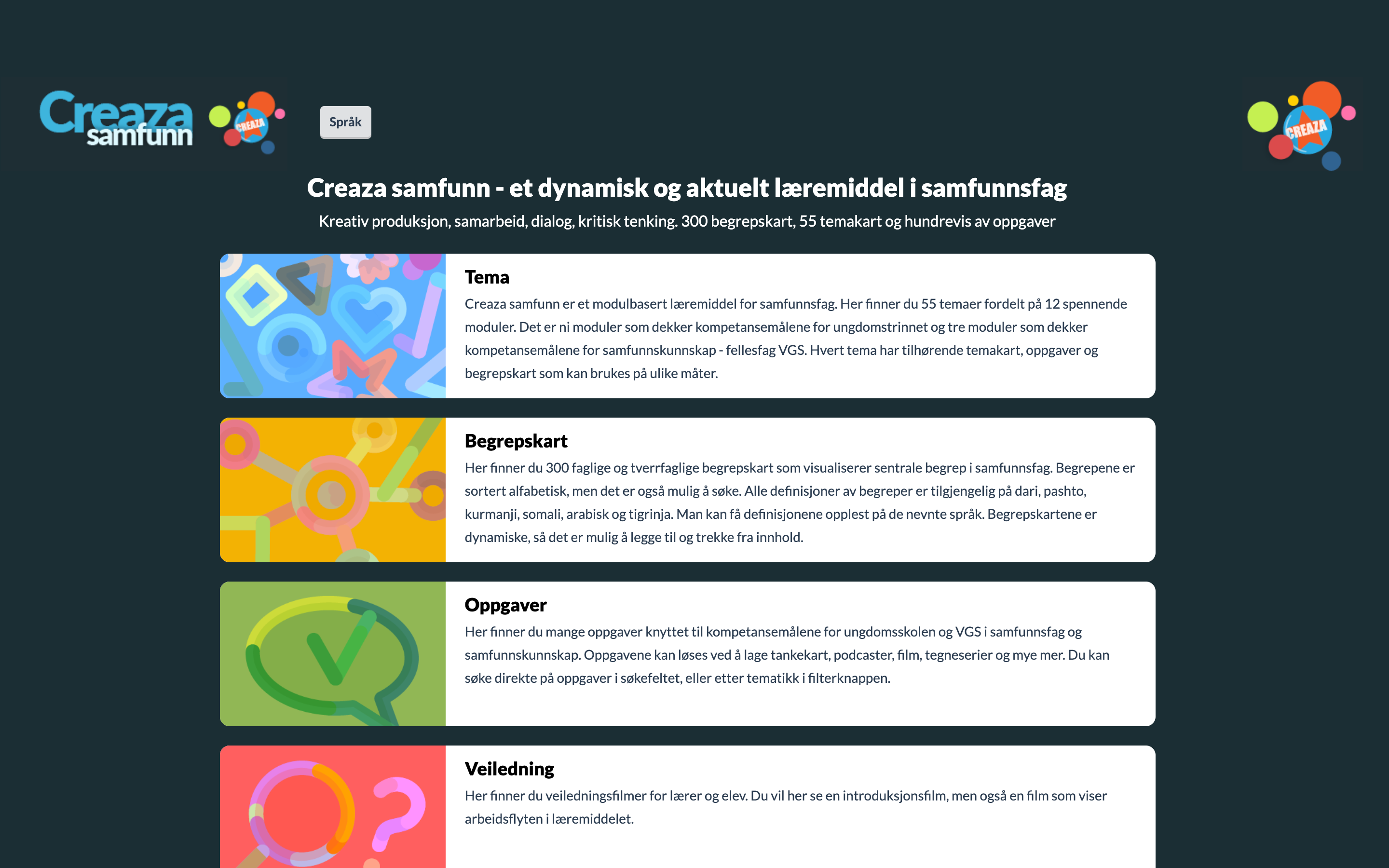 Creaza - Kreativ og lekende læring