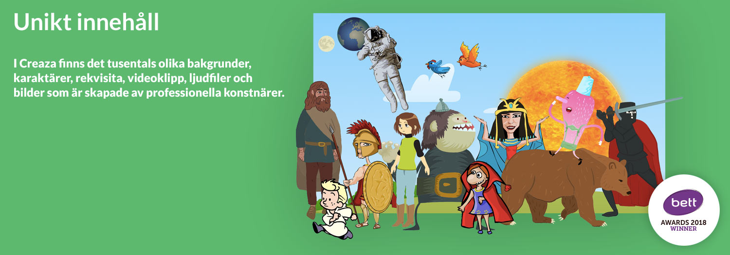Creaza - Kreativt och lekfullt lärande